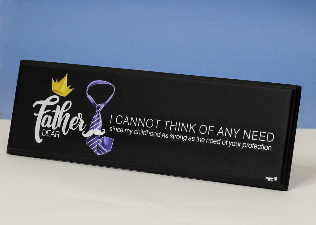 Dear father QP57 QUOTATION PLATE – thecardcompany