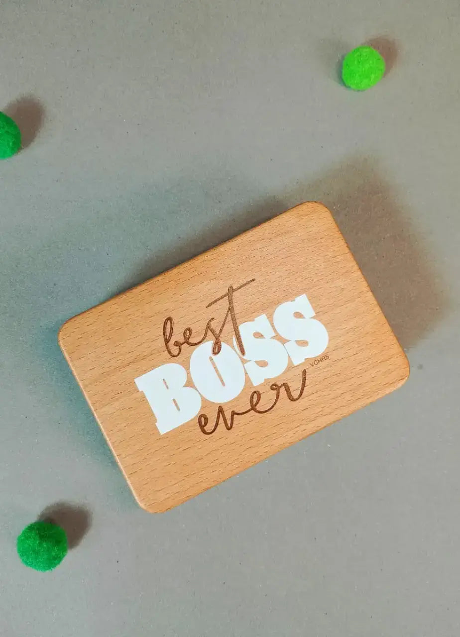 Best Boss Ever Visiting Card Holder - VCHR6 – thecardcompany