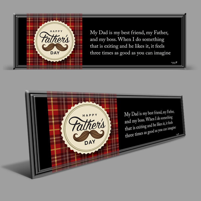 happy father's day-QP49 QUOTATION PLATES – thecardcompany